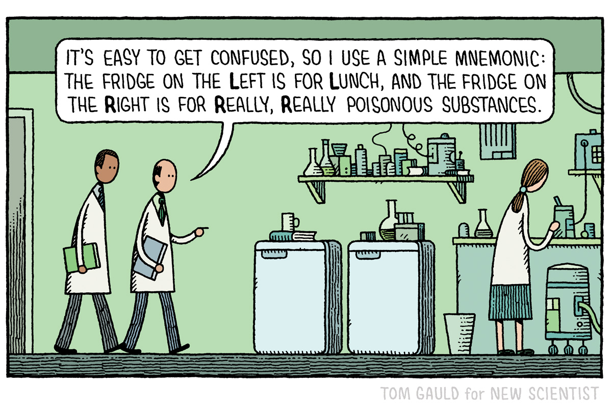 「a Recent Cartoon For Newscientist 」tom Gauldの漫画