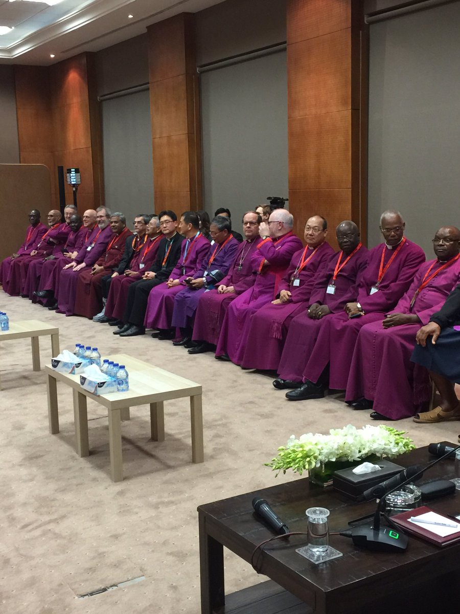 The 42 Anglican Archbishops hear HM KingAbdullahII reaffirm the ...