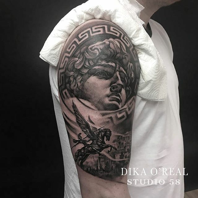 Versace Tattoo Sleeve