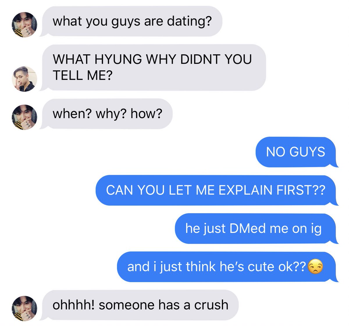 Markbam mtbb au 📌 on Twitter: "mk pov btw"