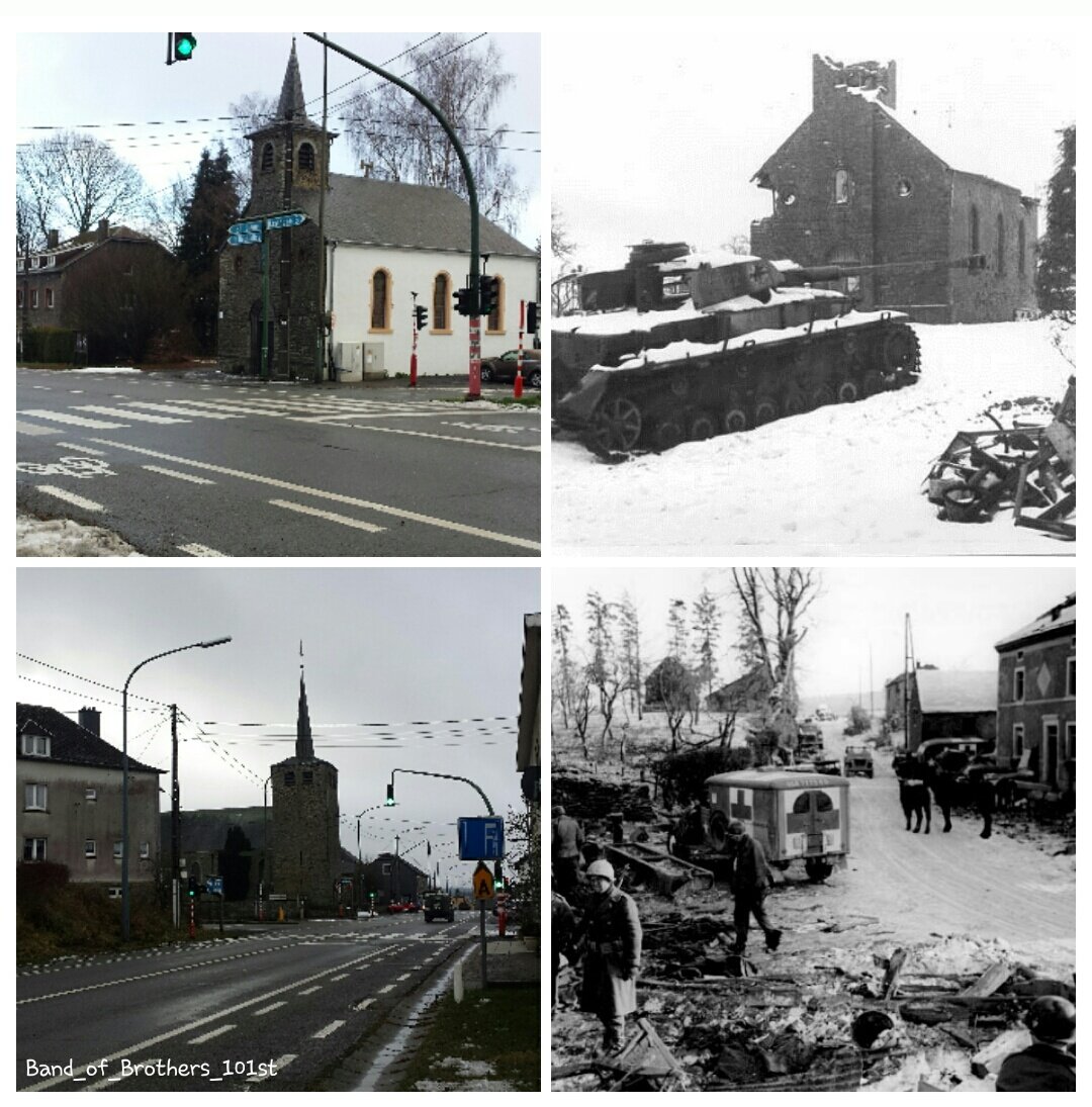 Bastogne Then And Now
