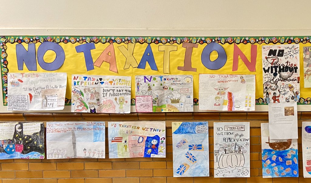 No Taxation Without Representation Posters