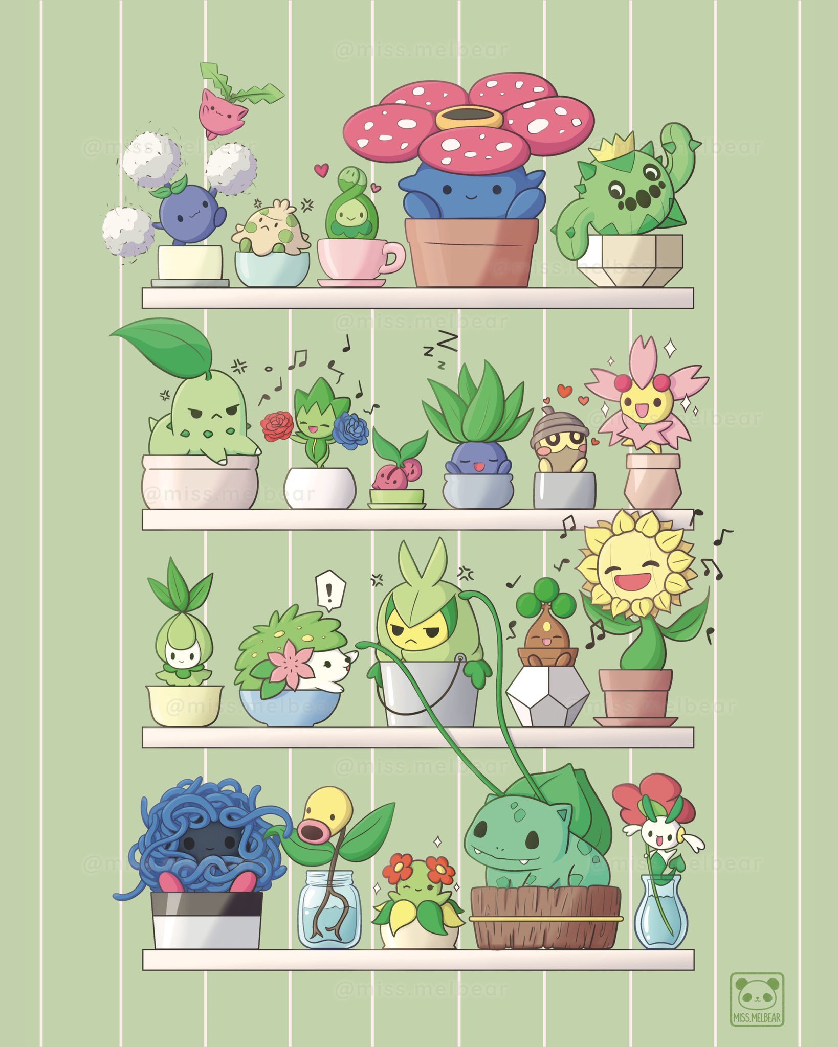 Grass Pokemon Wallpaper