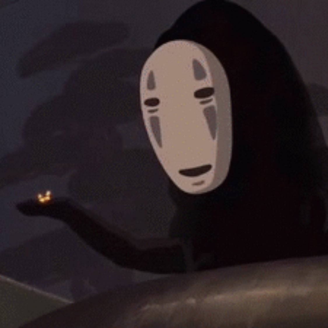 Spirited Away No Face Gold