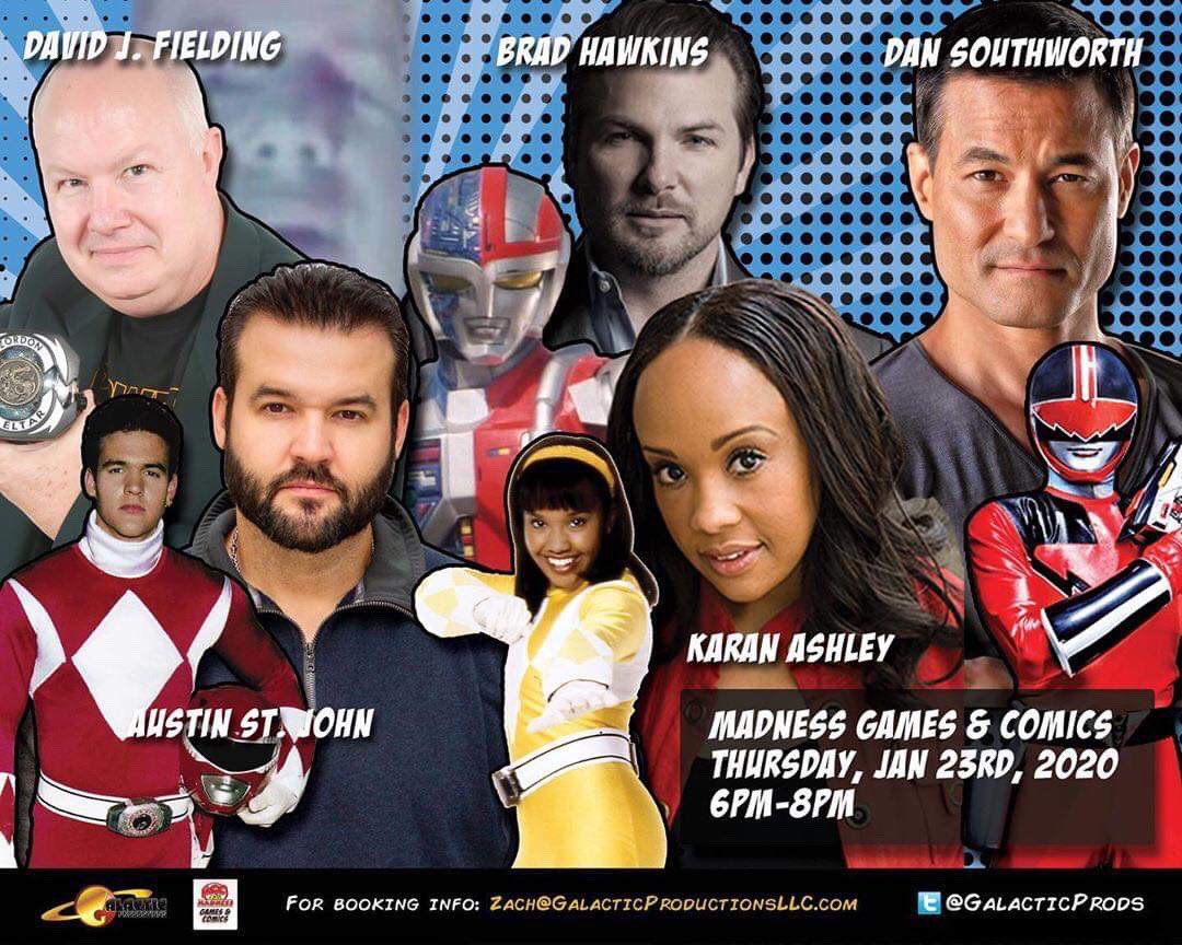 Dan Southworth Power Rangers