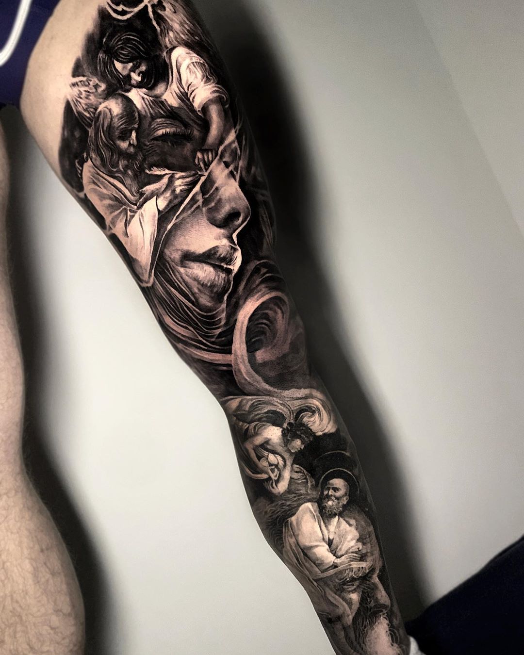 Leg Sleeve Tattoos For Men