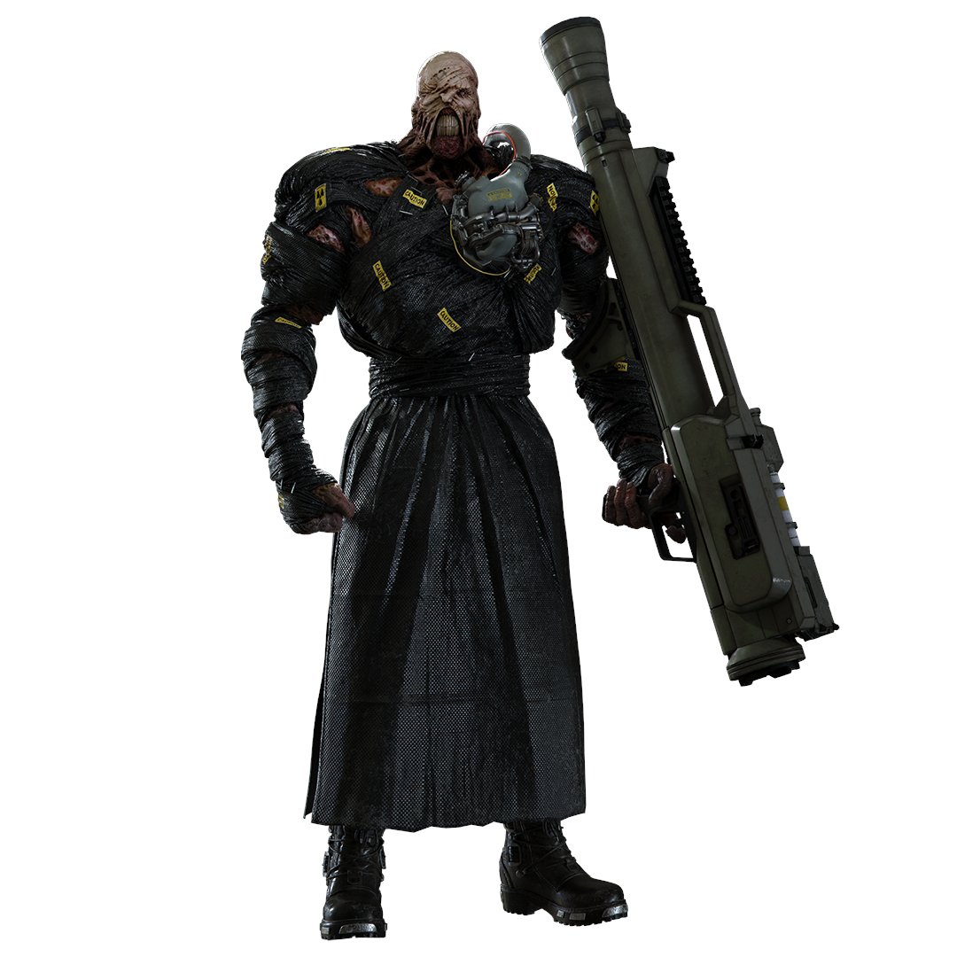 Resident Evil 3 Remake Nemesis Minecraft Skin