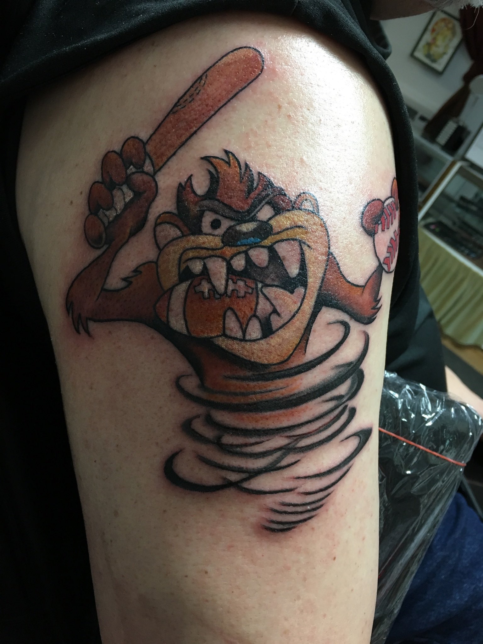 Tasmanian Devil Tattoo