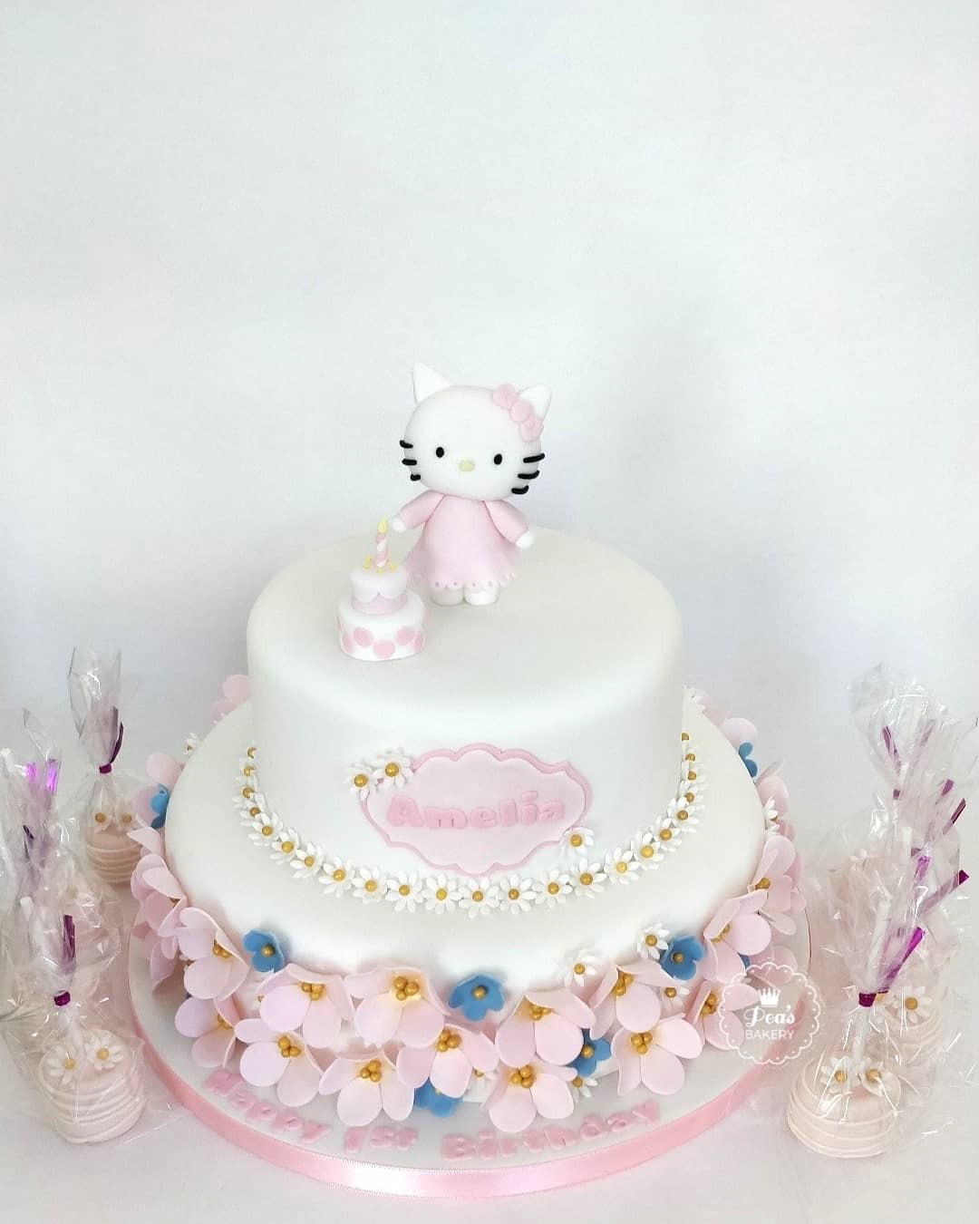 Hello Kitty 2nd Birthday Cakes