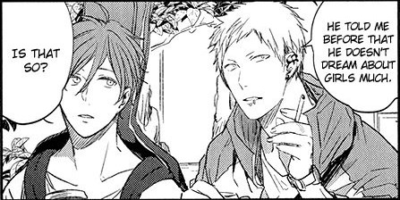 TataMana on Twitter: "This MAki/HarUe funny scene from first omake is the basis of the Given ...