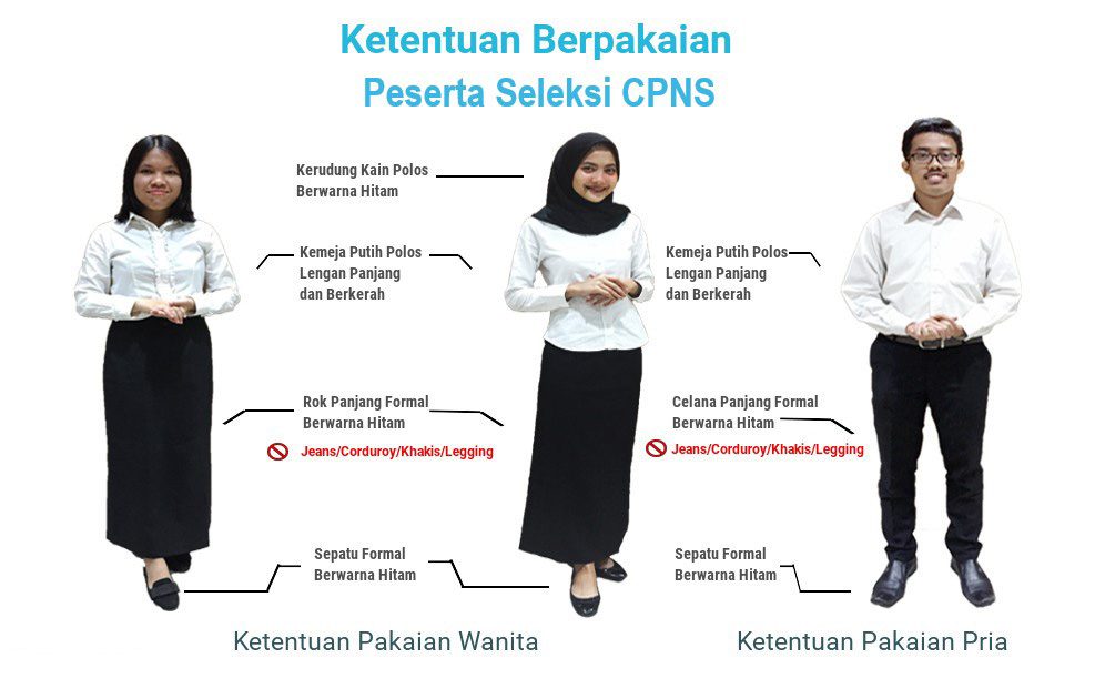 Sebelum Mengikuti Tes SKD, Lihat Ketentuan Berpakaian Peserta Seleksi ... Sebelum Mengikuti Tes SKD, Lihat Ketentuan Berpakaian Peserta Seleksi ...