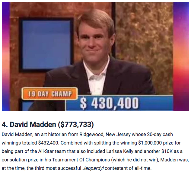 Dave Madden Jeopardy