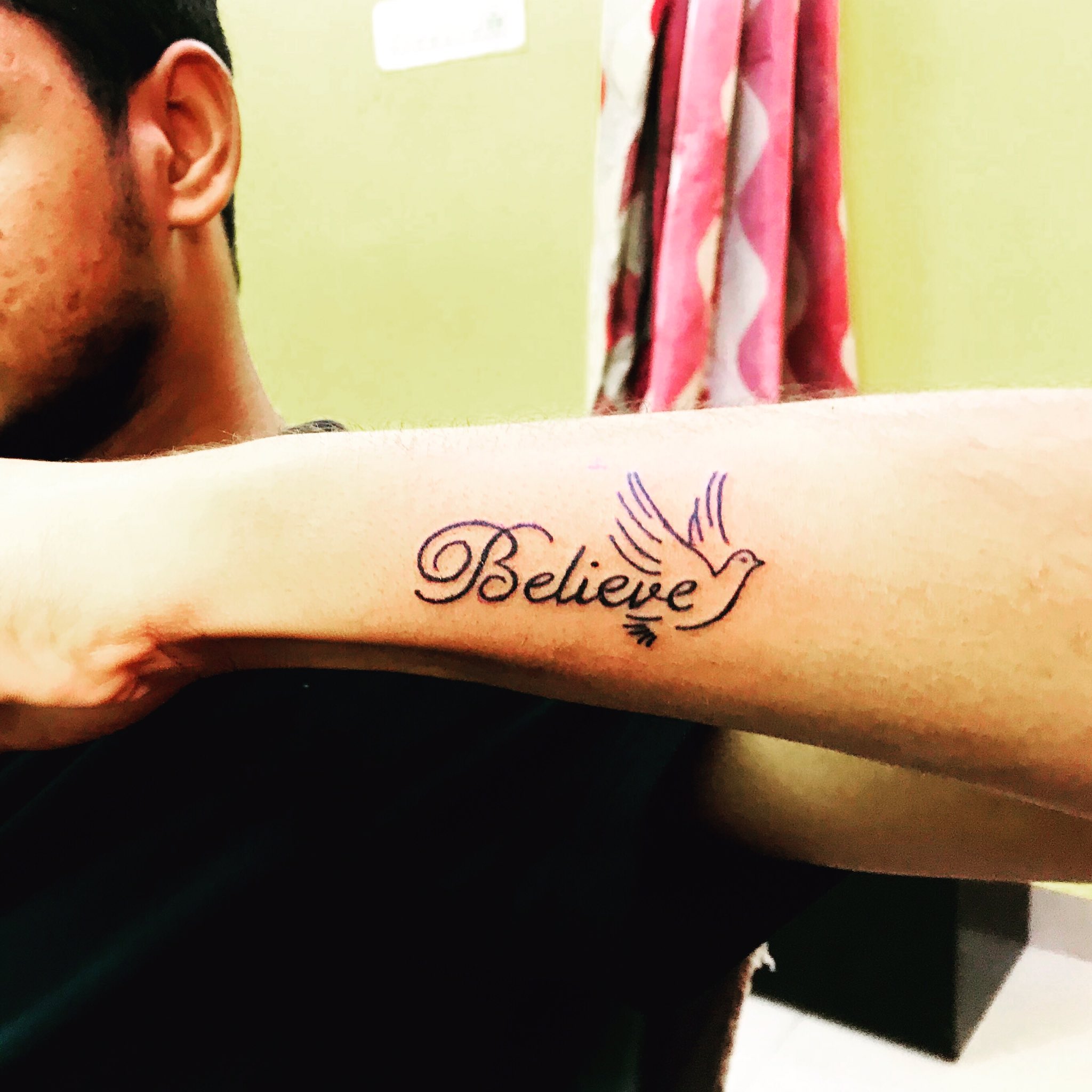 Believe Tattoo Designs For Men