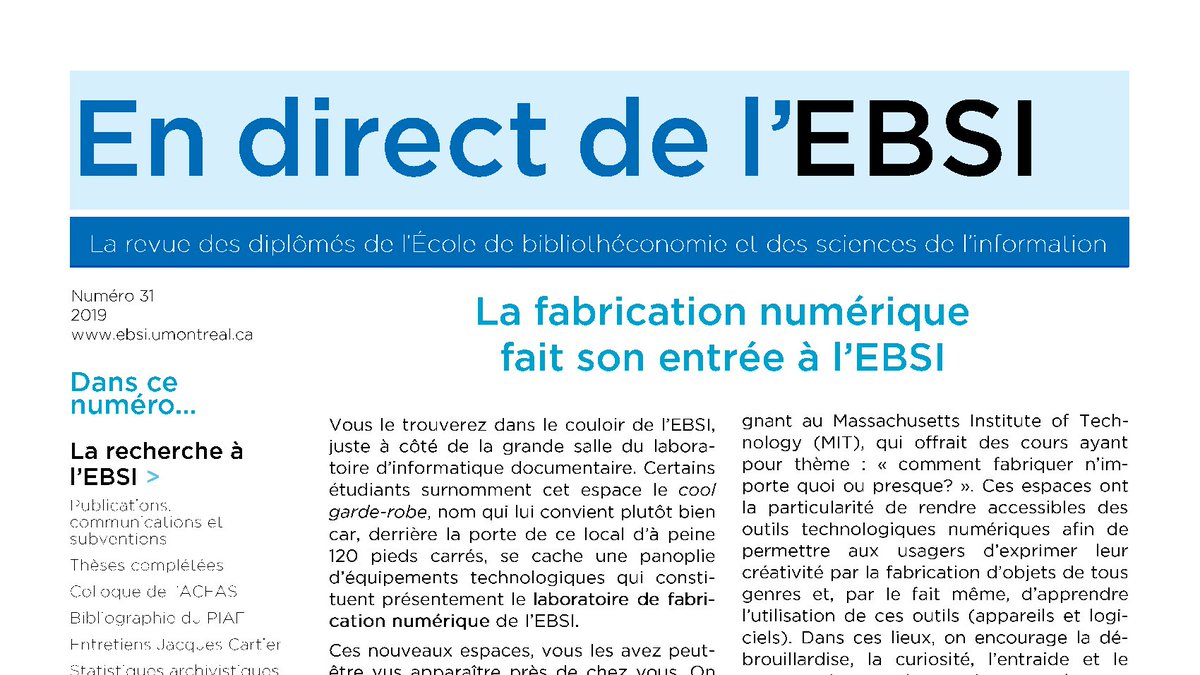 EBSI - Université de Montréal