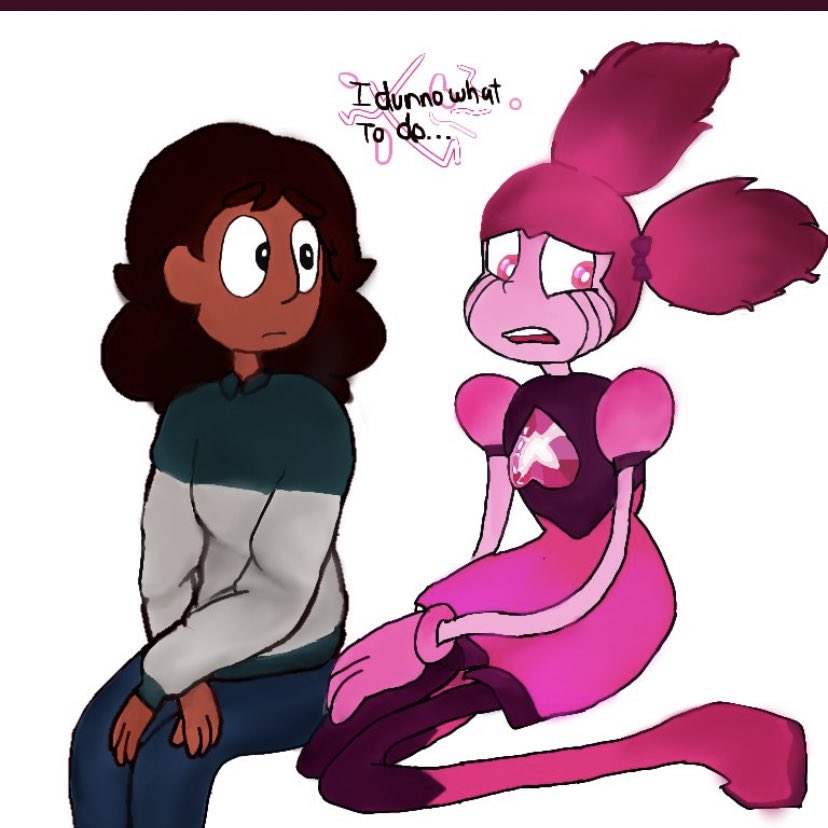 ThatSaiyanBulma on Twitter: "💗Spinel and Connie ️ 💗Spinel💗 💗New permanent form💗 💗A bit of ...