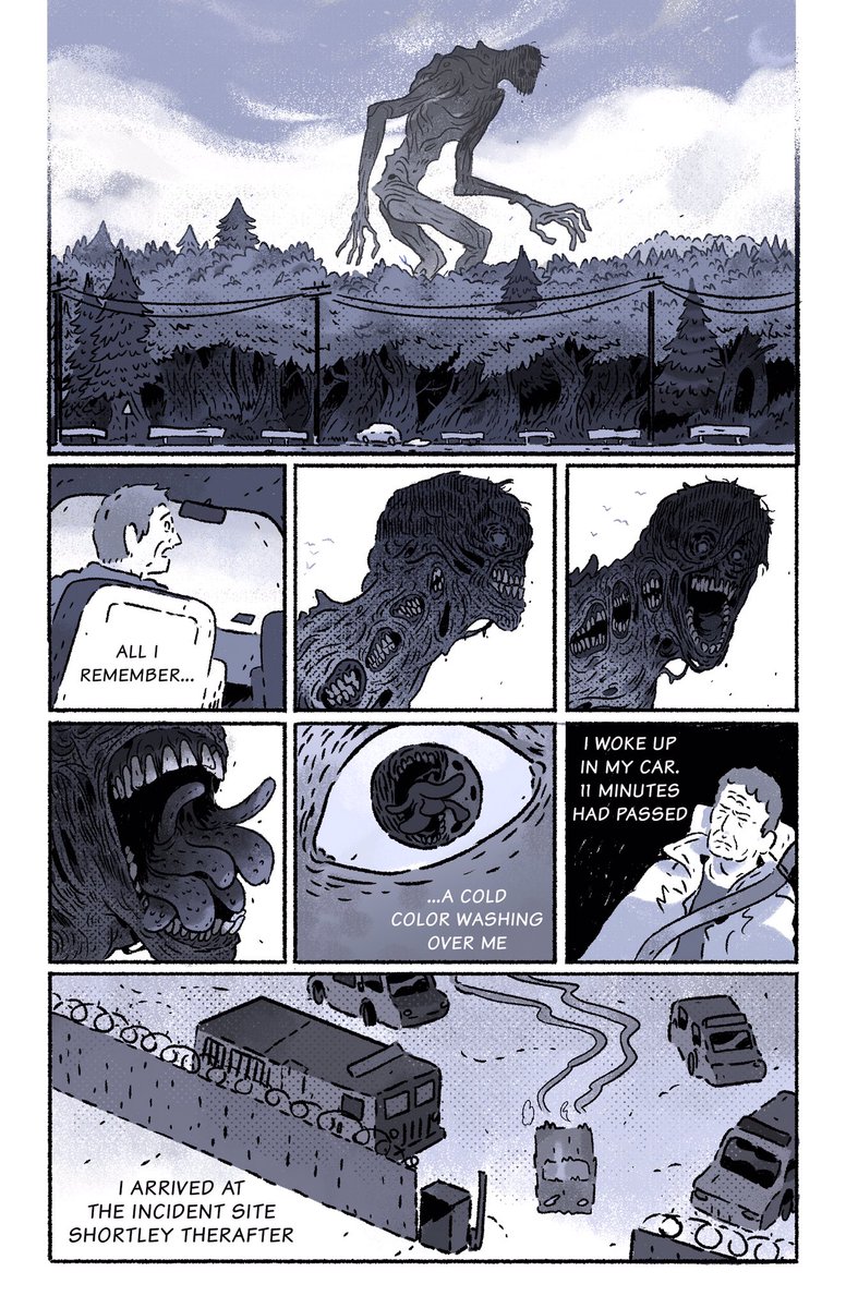 「Some Inktober drawings I did last year from a cryptid/urban 」Alan 🍮 ...