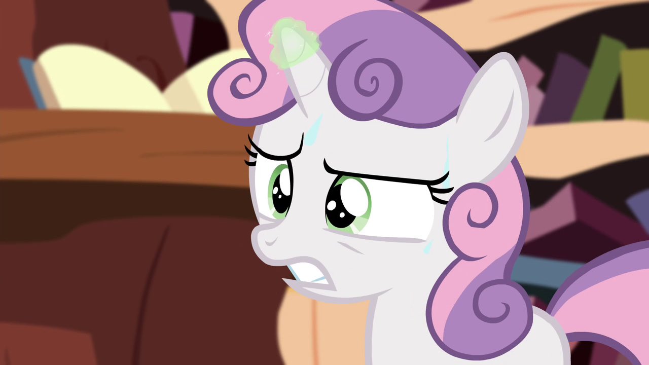 Sweetie Belle Scared