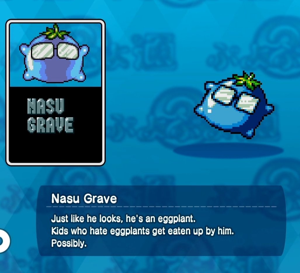 Guys, Nasu broke into my house and is threatening to eat me, send help ...