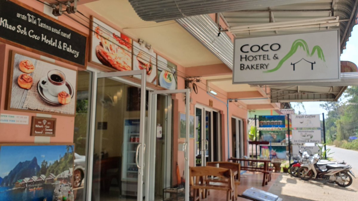 Naz on Twitter: "For budget travel stay at Coco Hostel and Bakery from 200 baht per night. The ...
