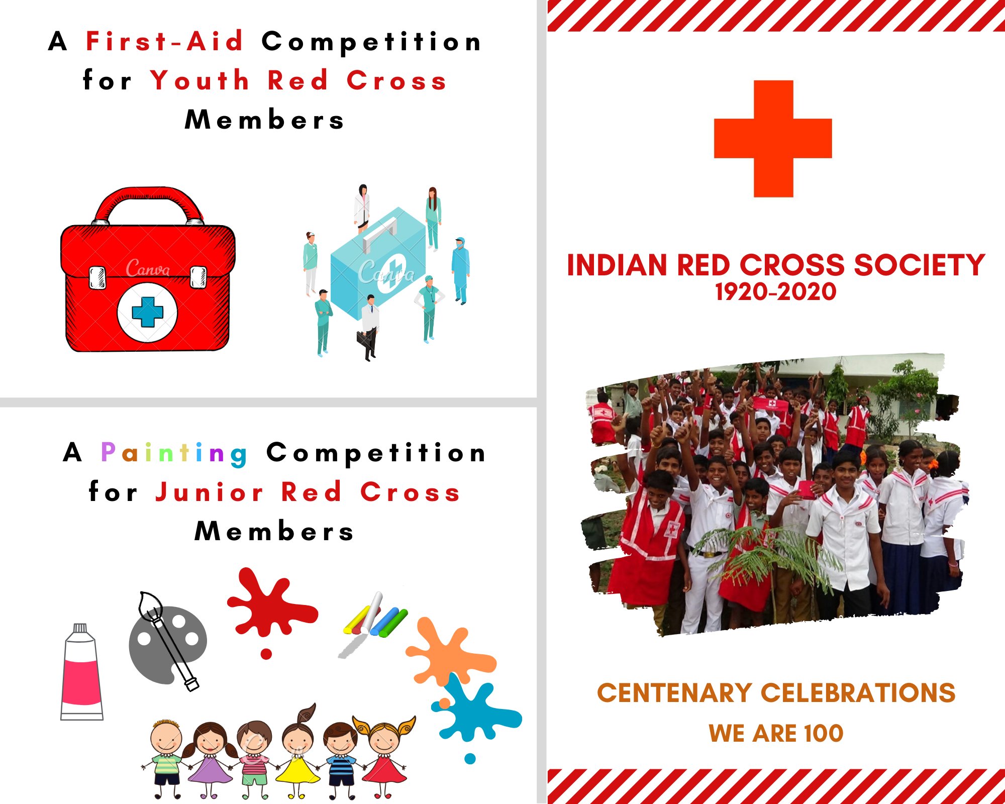 Indian Youth Red Cross Logo