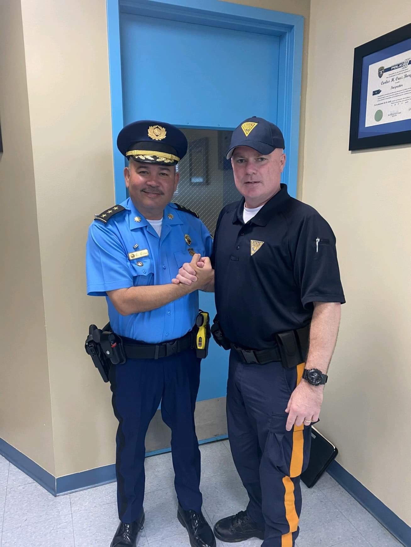 Njsp State Police On Twitter Our Advance Team Has Landed Safely In