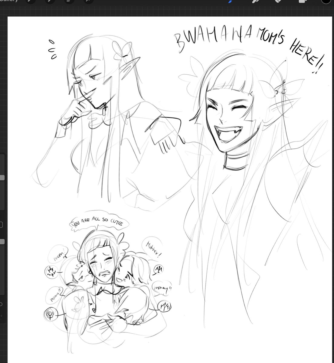 「quick Indech/Byleth 」Evaaaa @ Shop open !の漫画