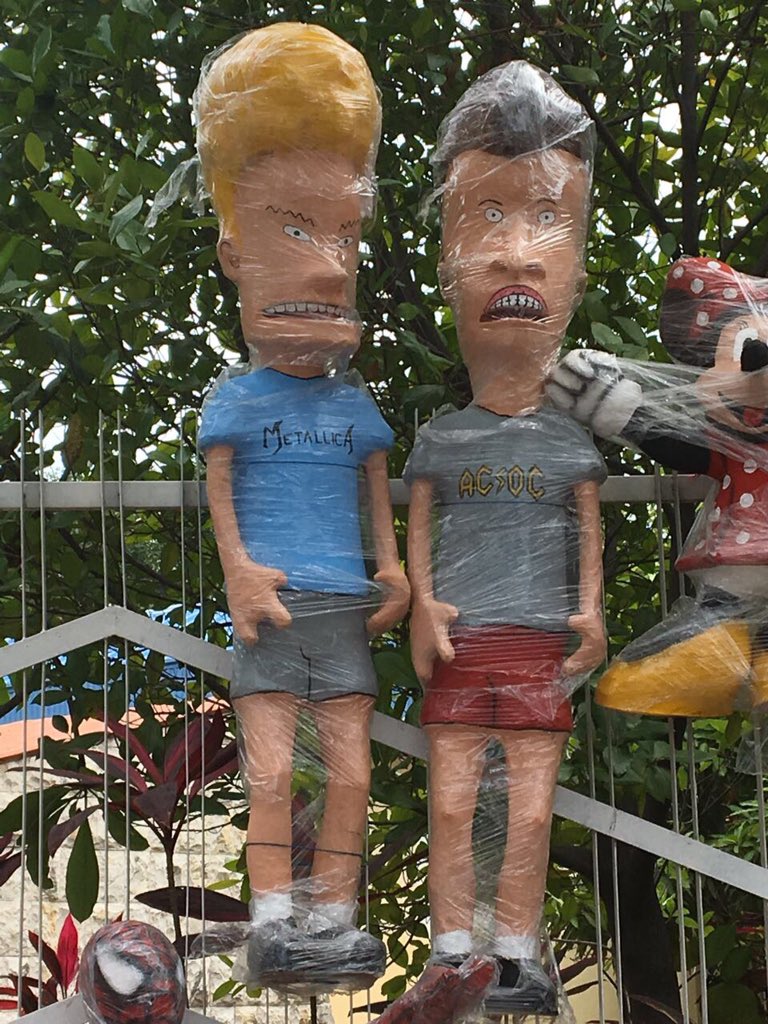 Beavis And Butthead Real Life Statues