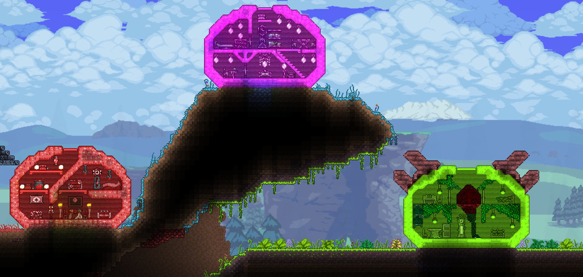 Slime Terraria House Best Terraria Seeds