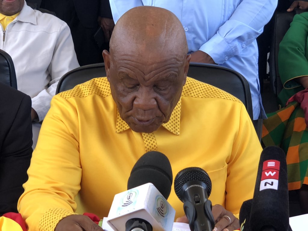 Lesotho ABC Leader PM Tom Thabane delivers unity statement- nthakoana ...