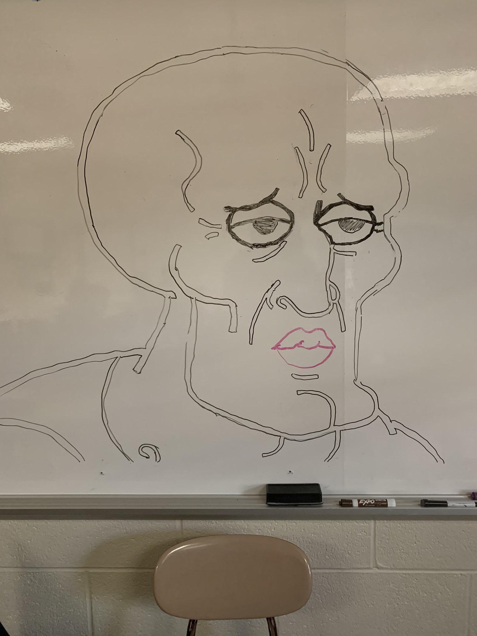 Squidward Drawing