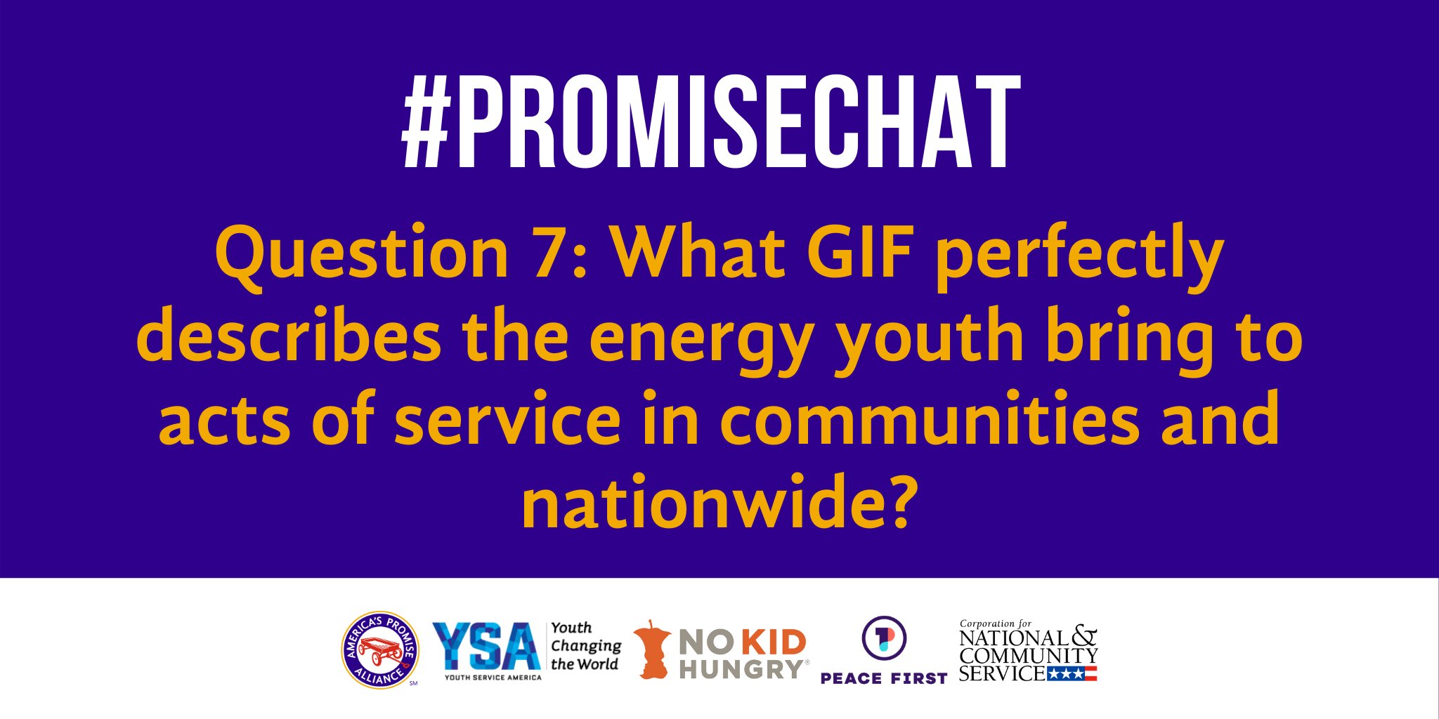 CNCS on Twitter: "@AmericasPromise A7: How about this? #PromiseChat #PowerOfYouth https://t.co ...