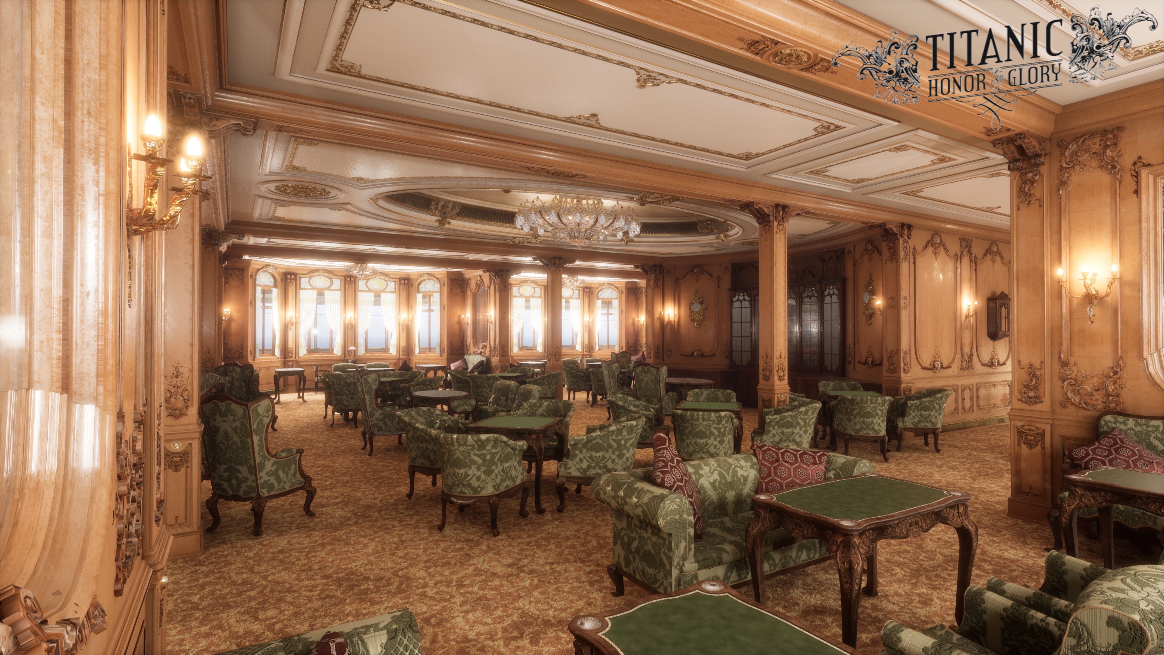 Titanic Honor And Glory On Twitter Rms Titanics First Class Lounge Was A Luxurious Space