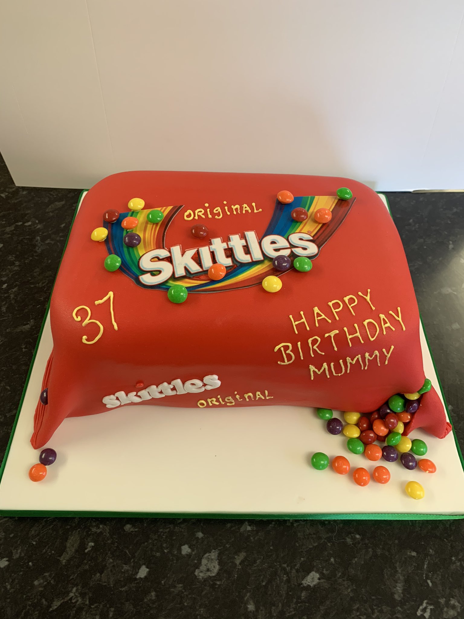Skittles Cake Birthday