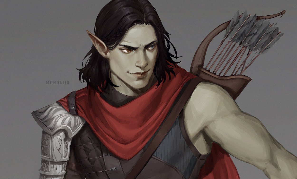 Male Half Orc Rogue