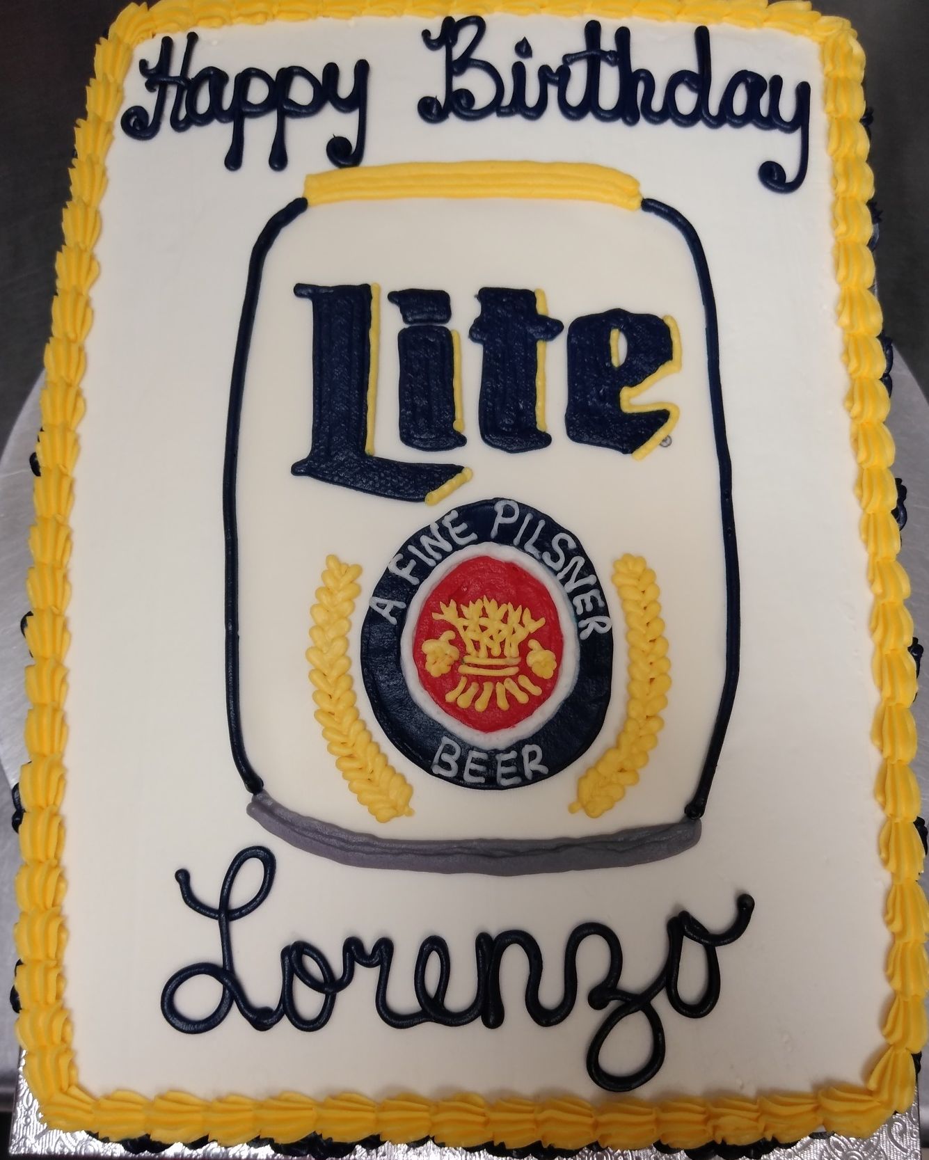 21st Birthday Cakes Miller Light