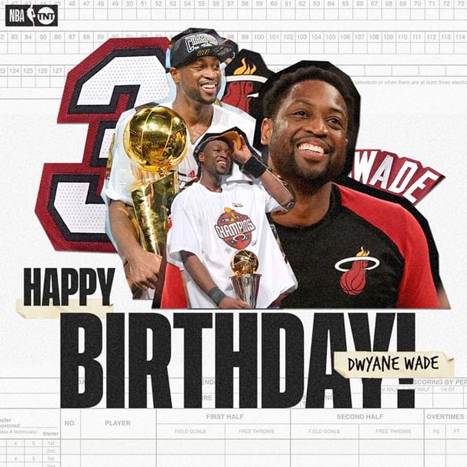 Dwyane Wade's Birthday Celebration | HappyBday.to