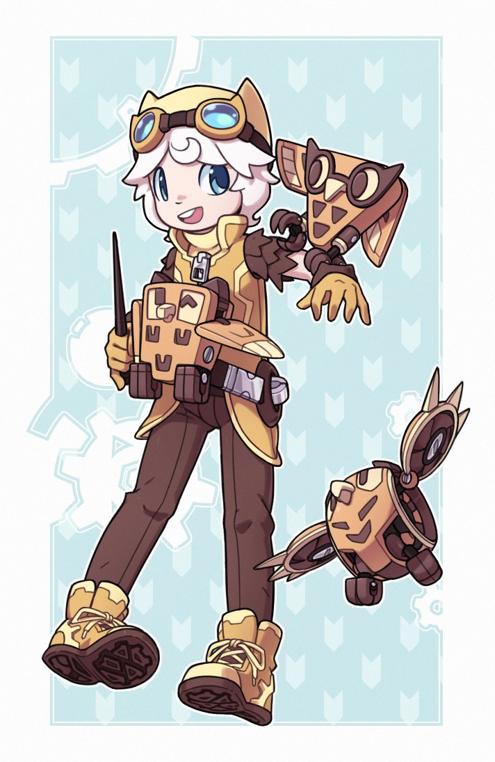 「Owlet the mechanic wizard and his 3 litt」|lordyan耶博士のイラスト