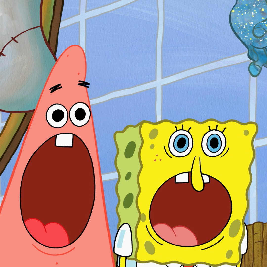 Shocked Spongebob