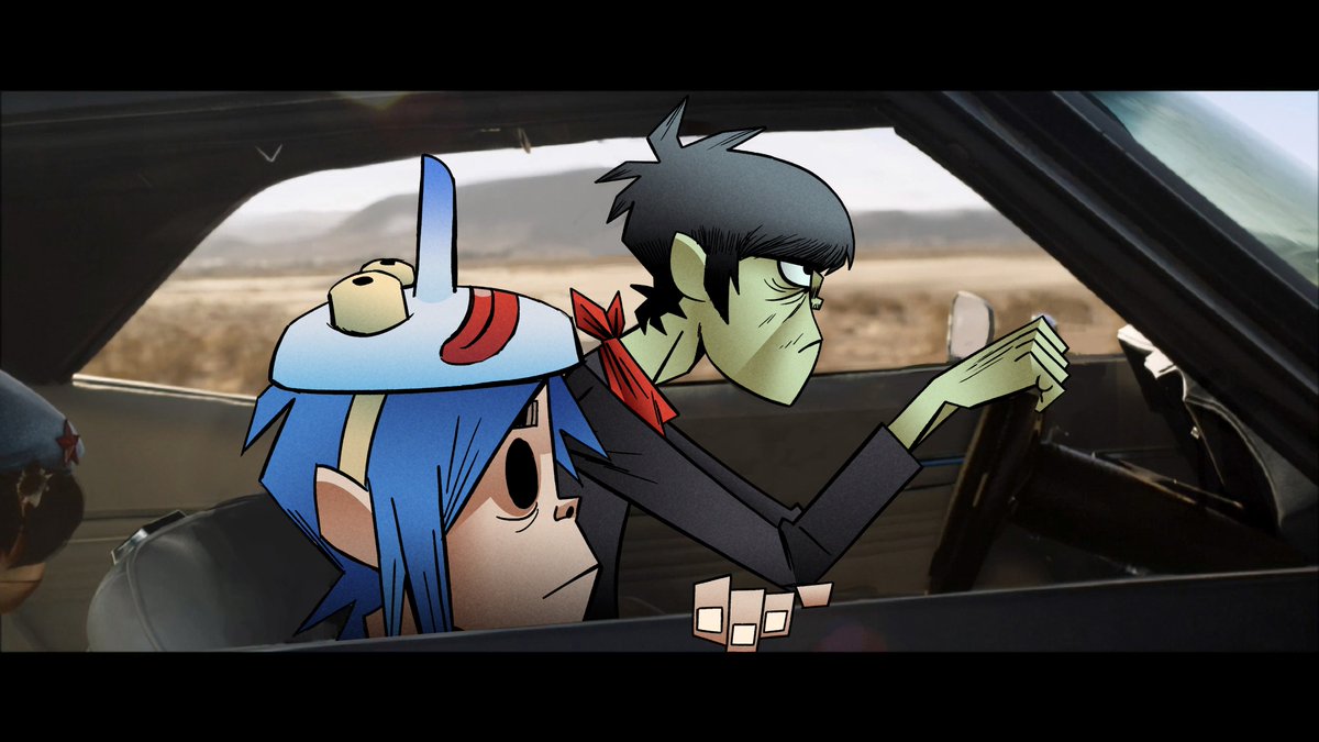 Gorillaz 2d Stylo Mask