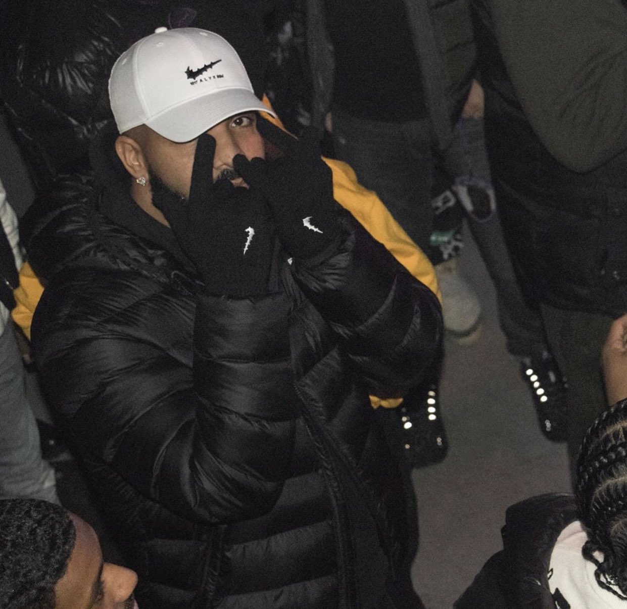 Drake Wearing Hat