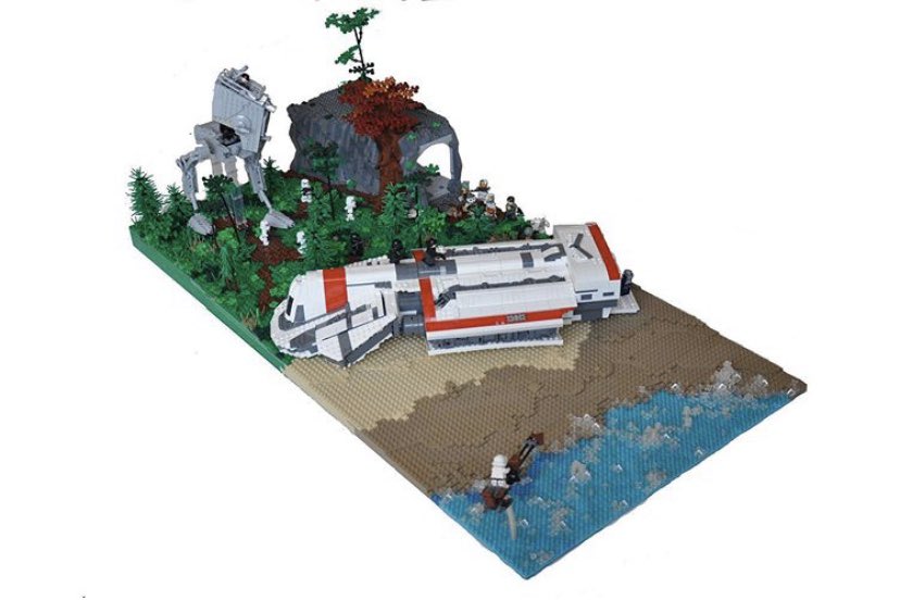 Lego Star Wars Moc Battle Of Saleucami