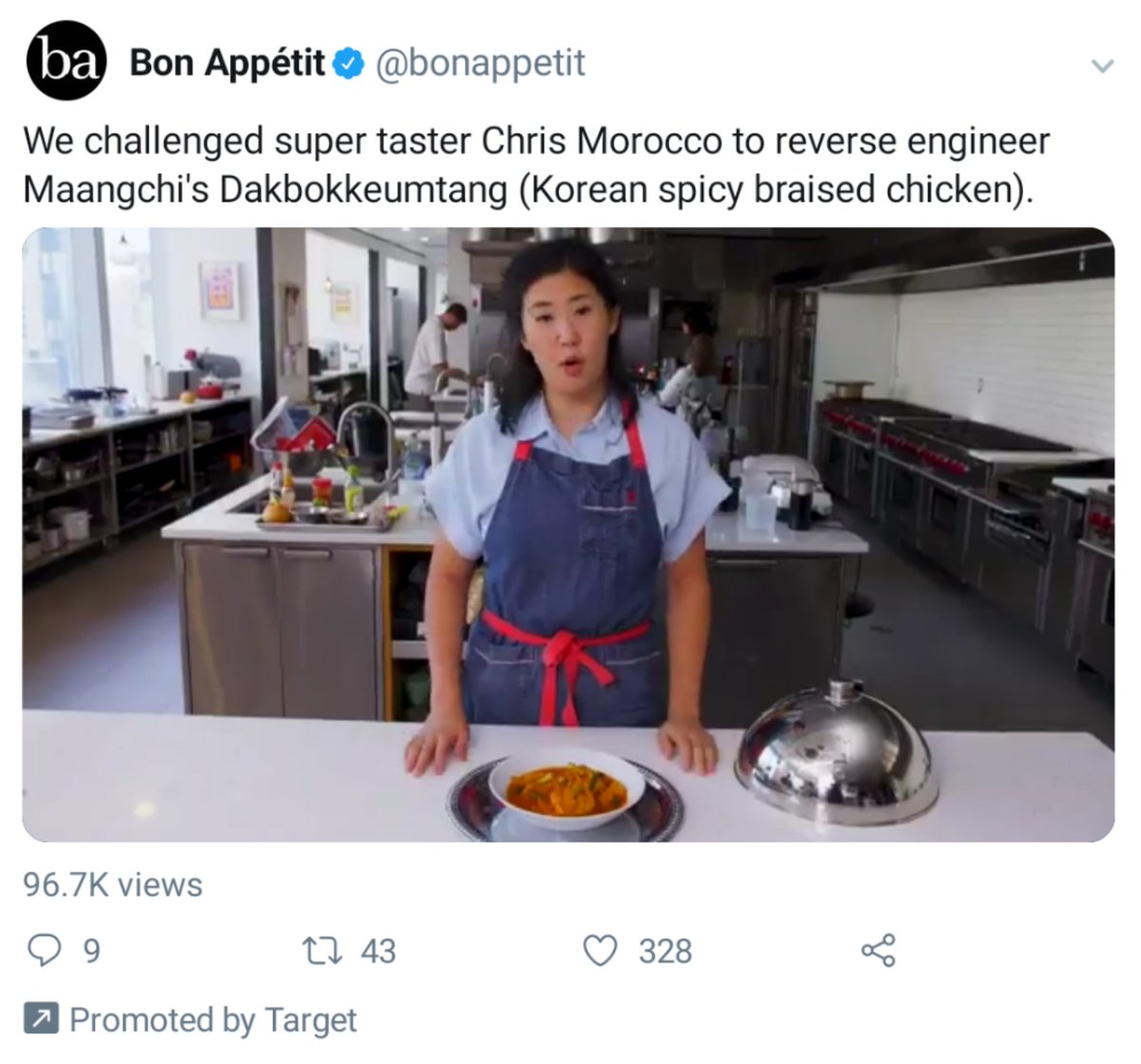 Yeah, Target has nothing to do with this video as far as this video is ...