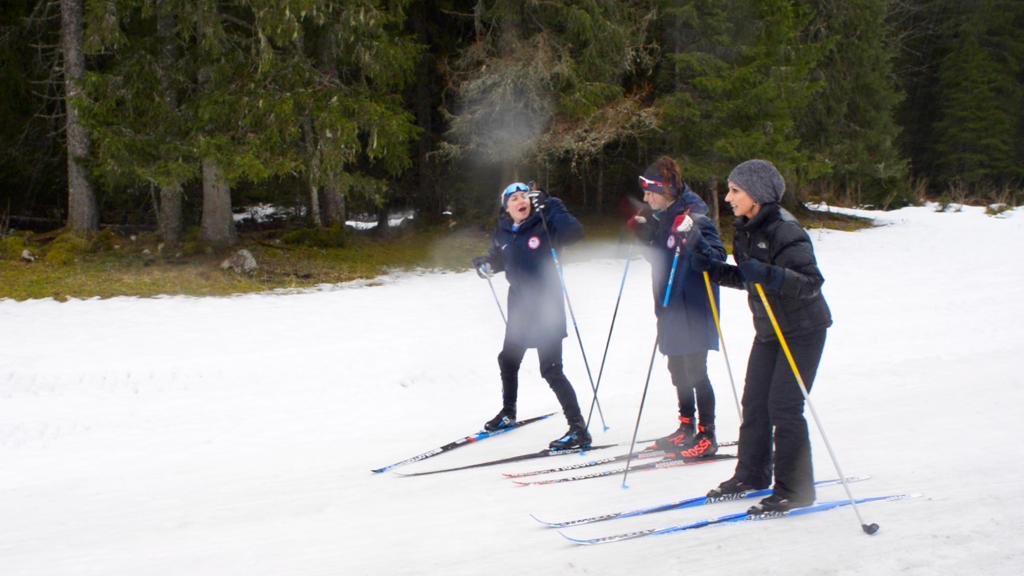 Such a blast. Thanks to usskiteam ’s Kendall Kramer and Sydney Palmer ...