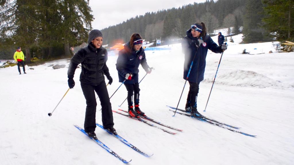 Such a blast. Thanks to usskiteam ’s Kendall Kramer and Sydney Palmer ...