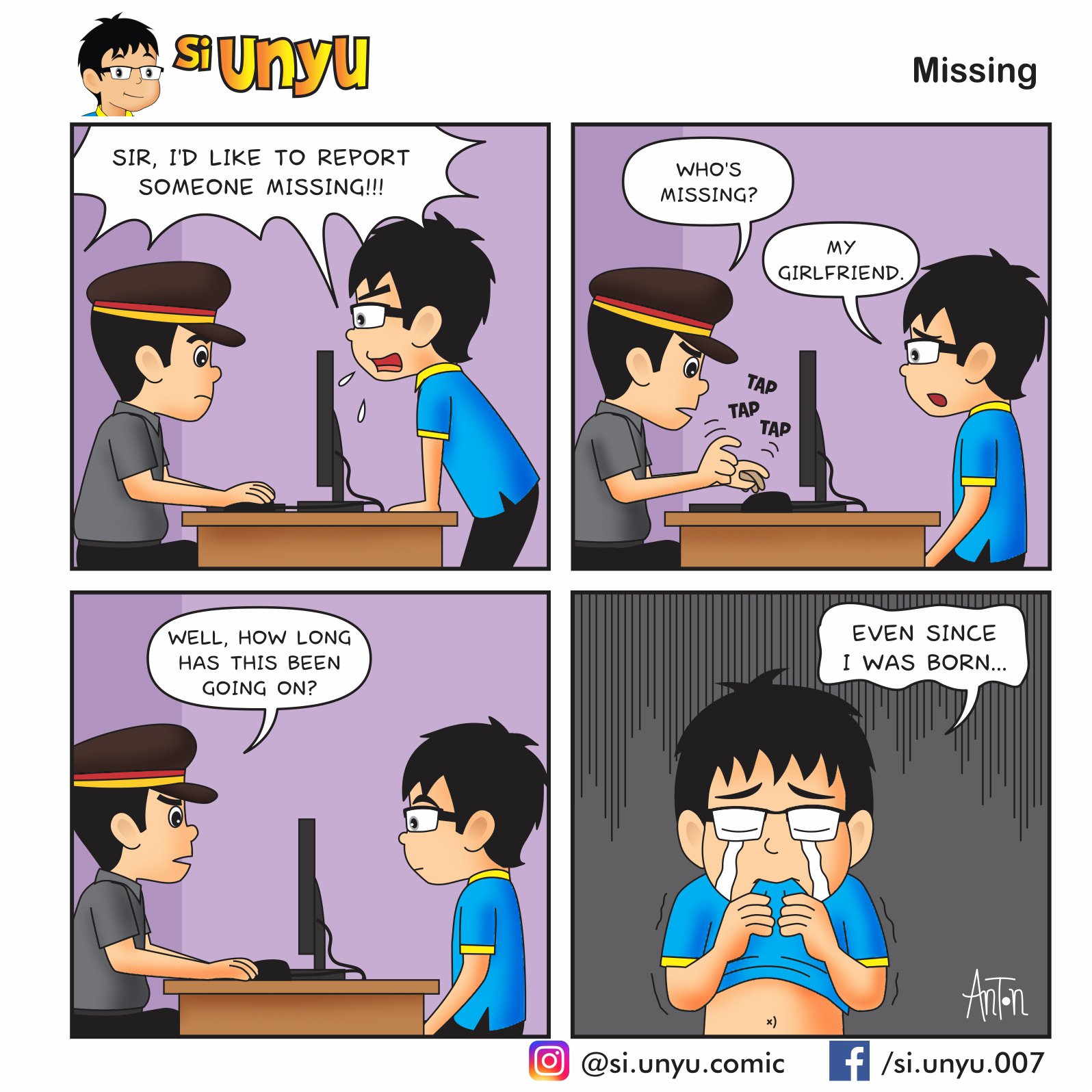 Si Unyu Comic on Twitter: "[English version] . #unyucomic #webcomic #webcomics #comicpage # ...