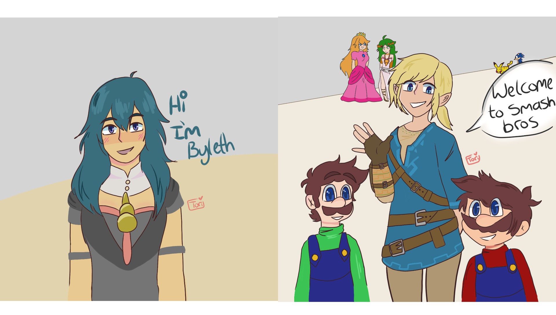 Link And Marth Comics