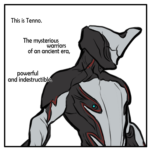 Excalibur Warframe Drawing