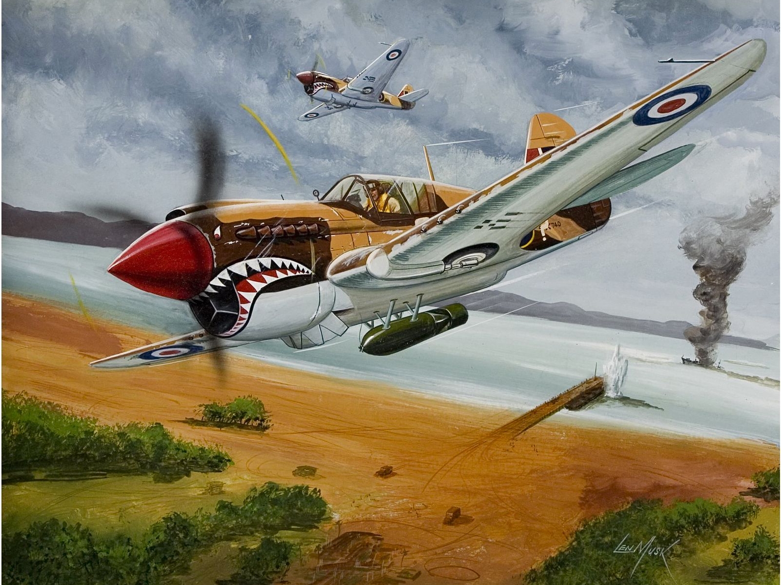 P 40 Warhawk In War Paint Ww2 Airplanes Pinterest War Paint And War Paint