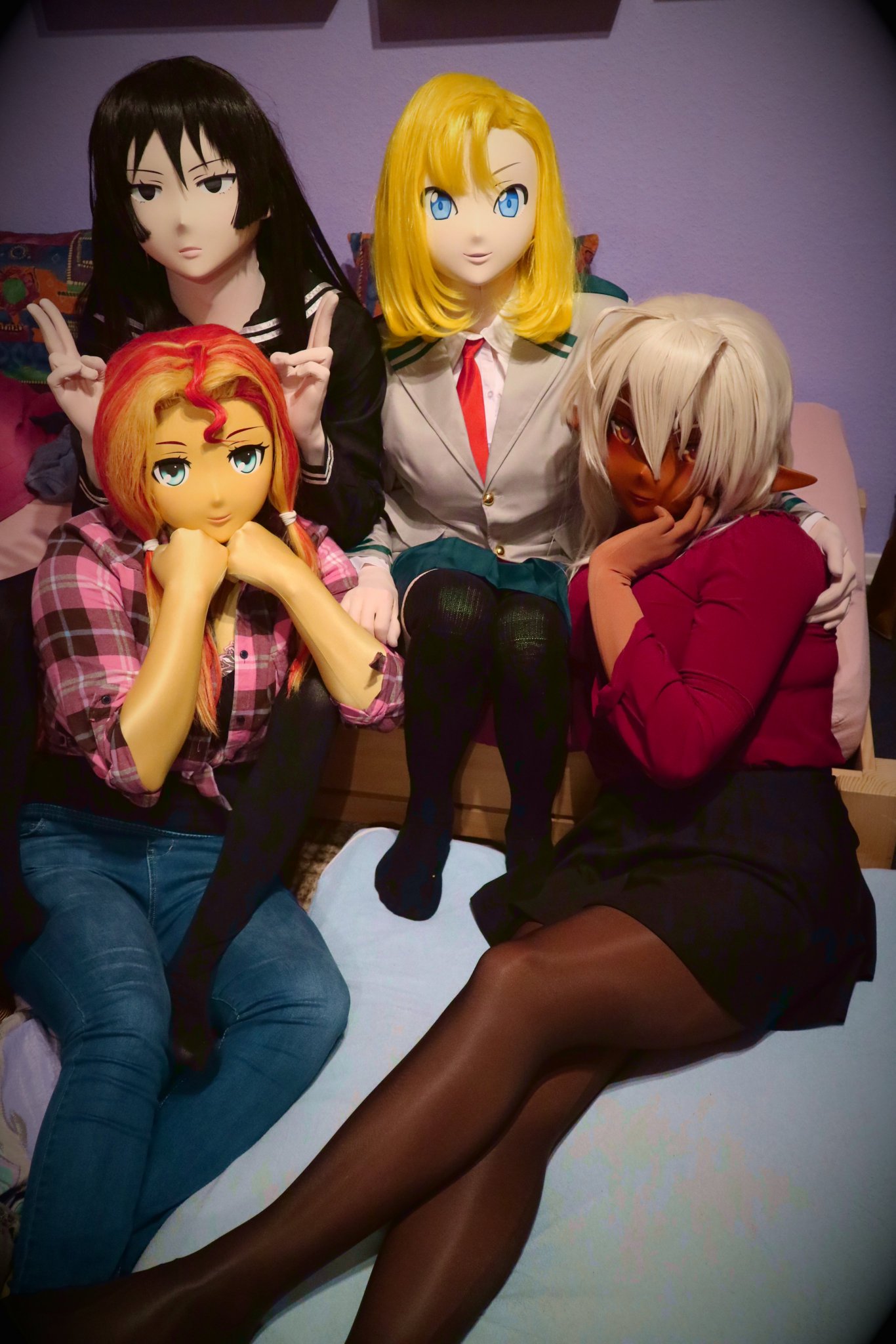 Azu on Twitter: "Had such a great time with @Oboro_kig @Doitzel1 and @Yuuko_kig this weekend. It ...