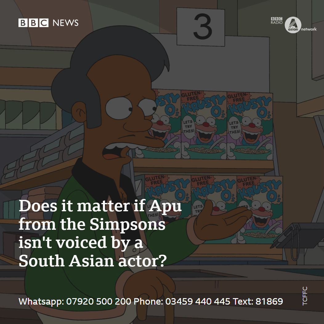 The white actor who provides the voice of Indian character Apu in The ...